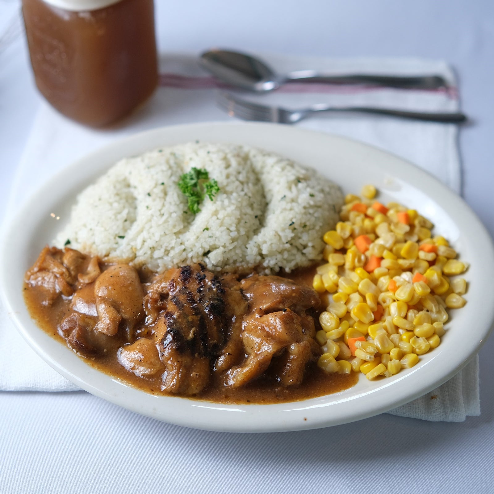 Plana's Pantry Menu list