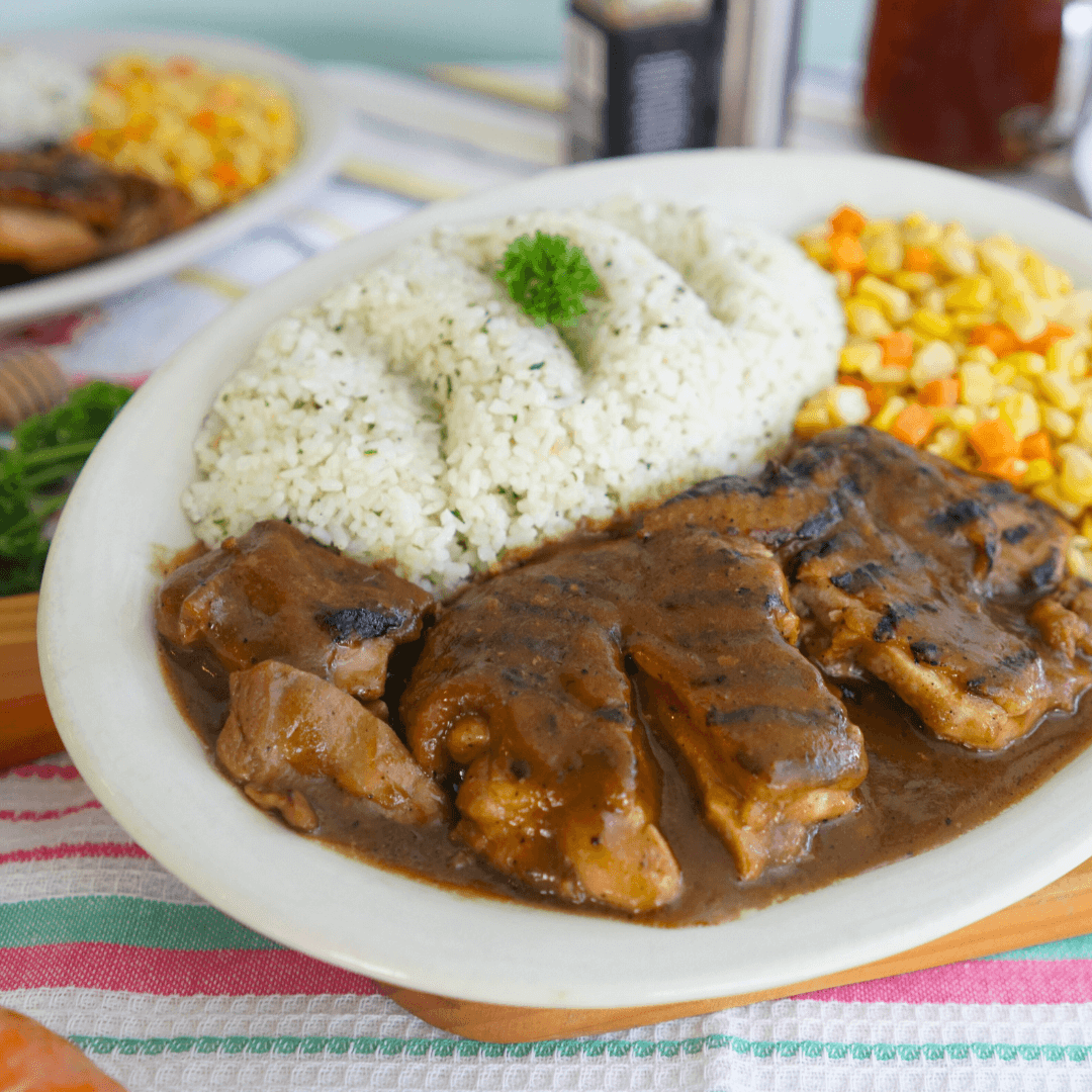 Plana's Pantry Menu list